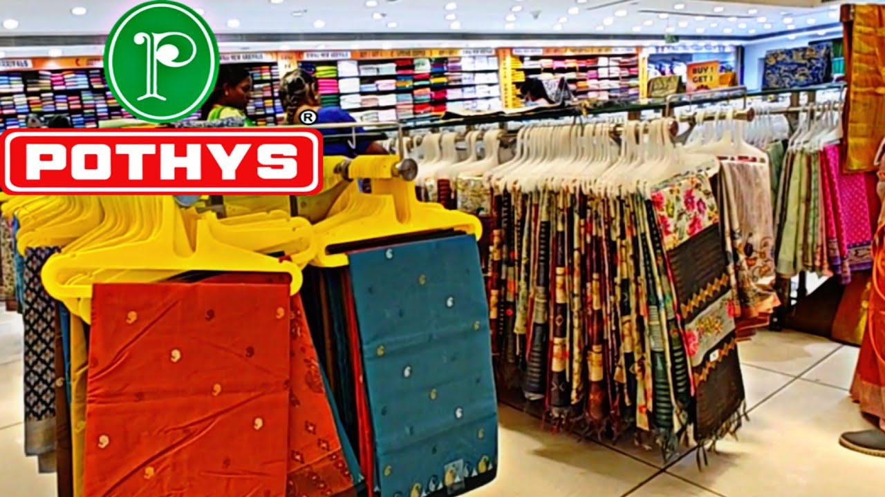 Pothys 1+1 Combo Offers Bengal Cotton.Cotton Mercedes Cotton.Bathik ...