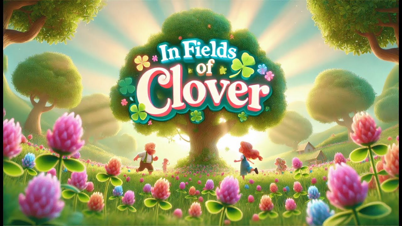 🍀 In the Field of Clover | Sweet & Peaceful Song for Kids to Sing and ...