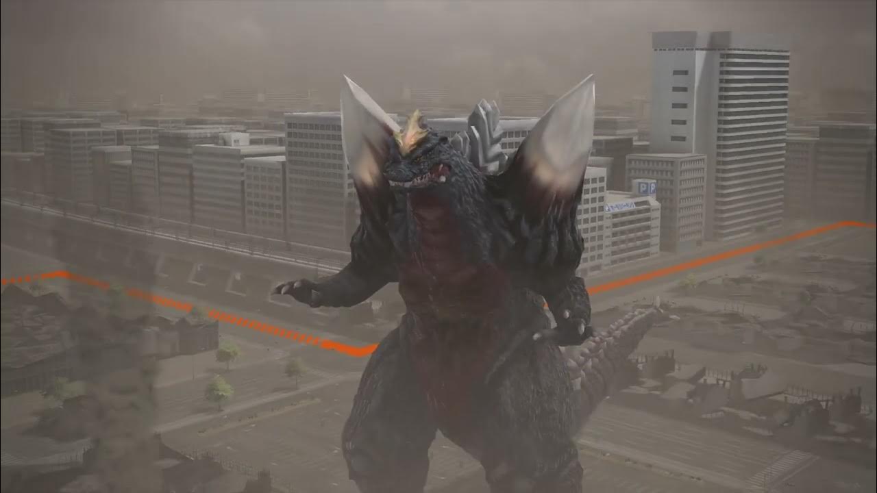 Godzilla PS4 - Destoroyah vs. Spacegodzilla - YouTube