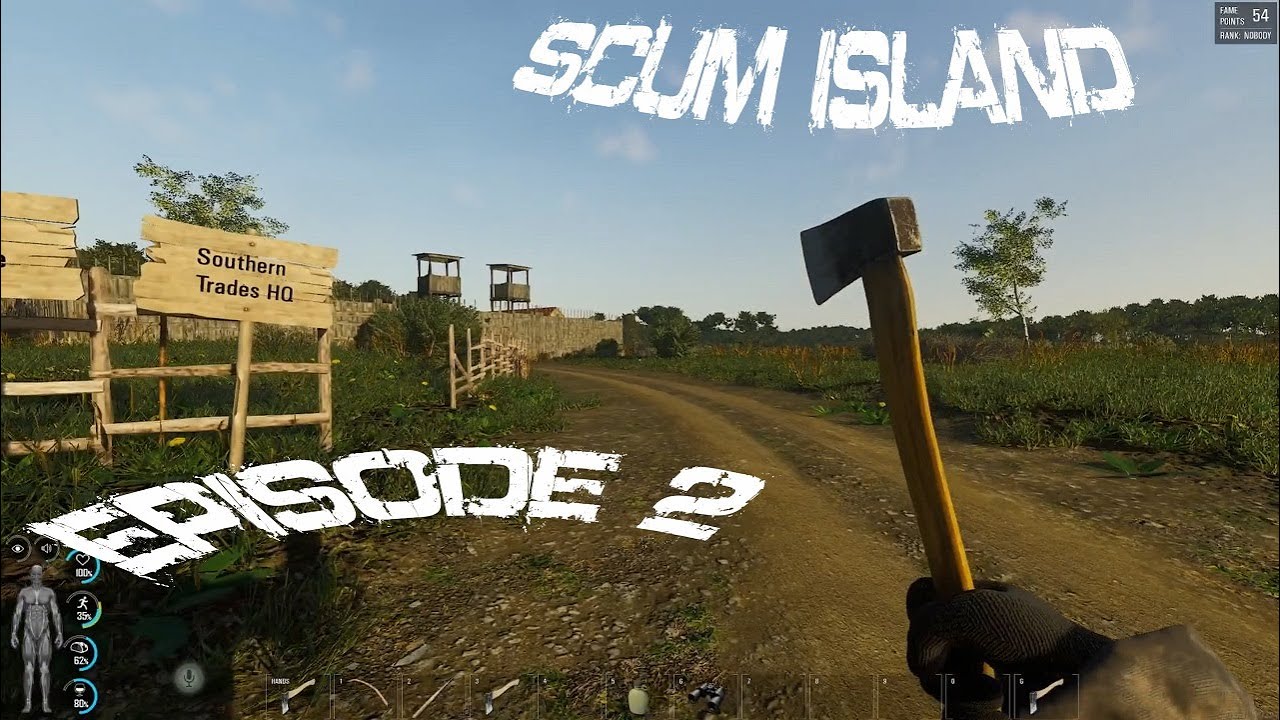SCUM ISLAND: Episode 2 - Hunting. (RP:Multi player) - YouTube