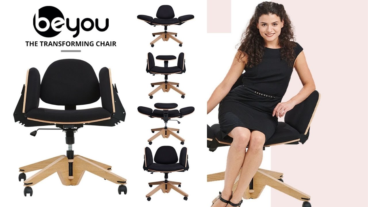 The #Transforming #Chair With 10+ Ways You Can Sit 💺 - YouTube