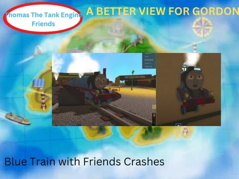Thomas and Friends A Better View For Gordon Blue Train with Friends ...