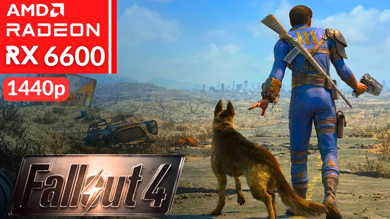 Fallout 4 Next Gen Update - 1440p - RX 6600 + i5 11400F - YouTube