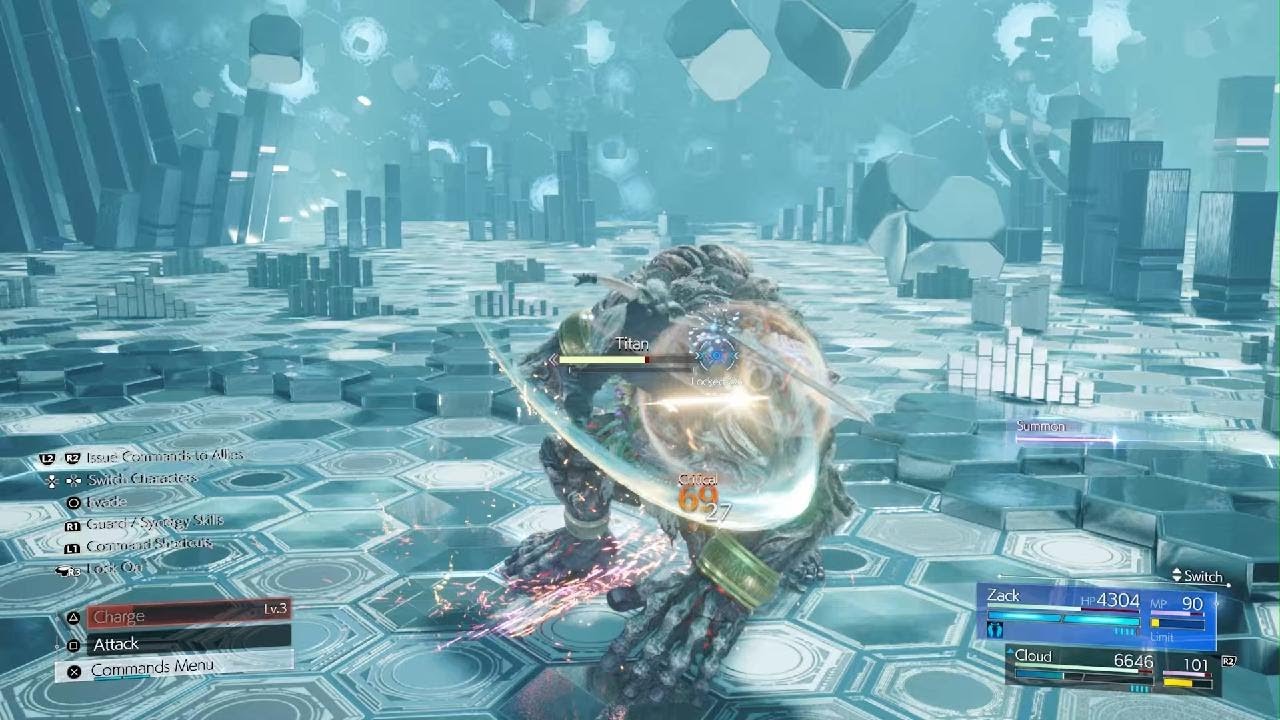 FINAL FANTASY VII REBIRTH How To Use Zack beginner to high braver chain ...