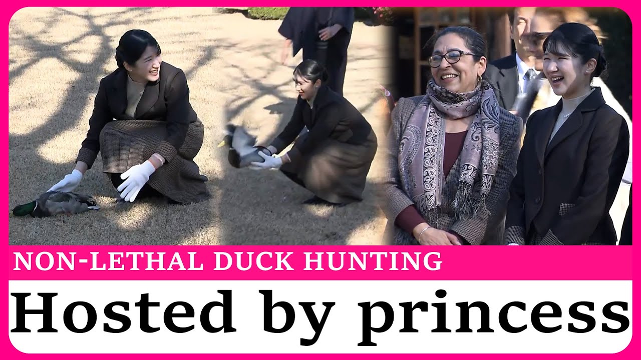 Princess Aiko hosts non-lethal duck-hunting event at Imperial preserve ...