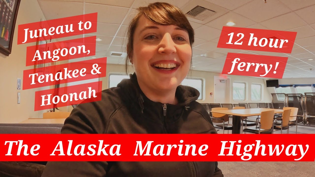 The Alaska Marine Highway System; Juneau to Hoonah 4K - YouTube
