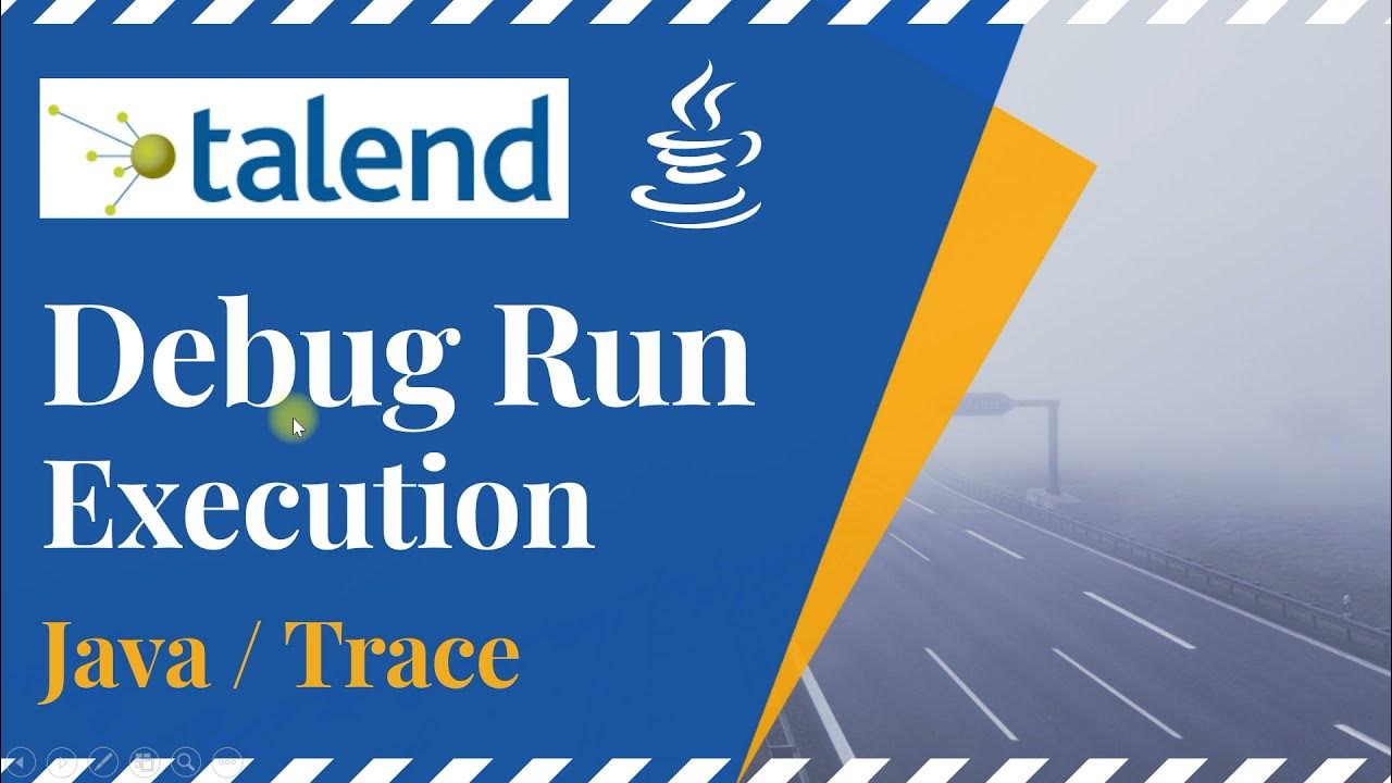 🆕Talend Debug Run | Talend Debug Java Code | How to debug | Talend ETL Tutorial 2021 - YouTube