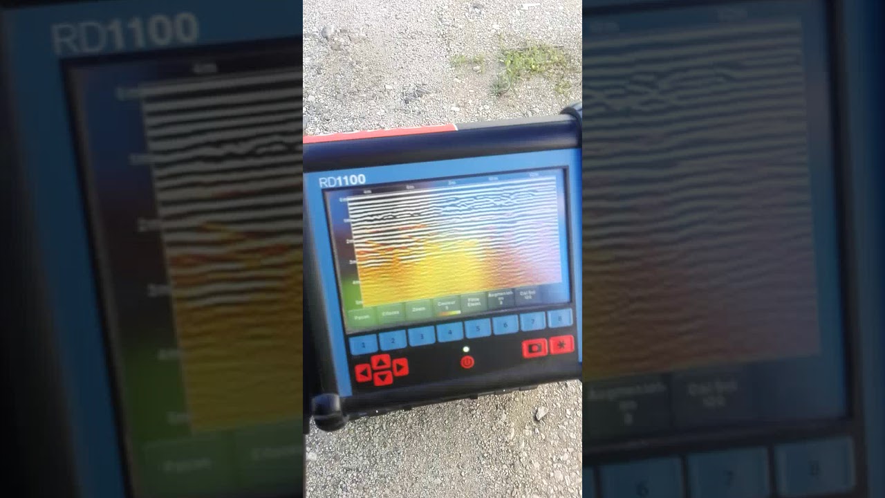 RD1100 RADIO DETECTION GEORADAR - YouTube