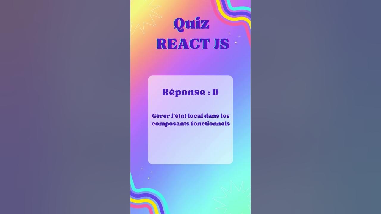 Quiz REACT JS #reactjs #javascript - YouTube