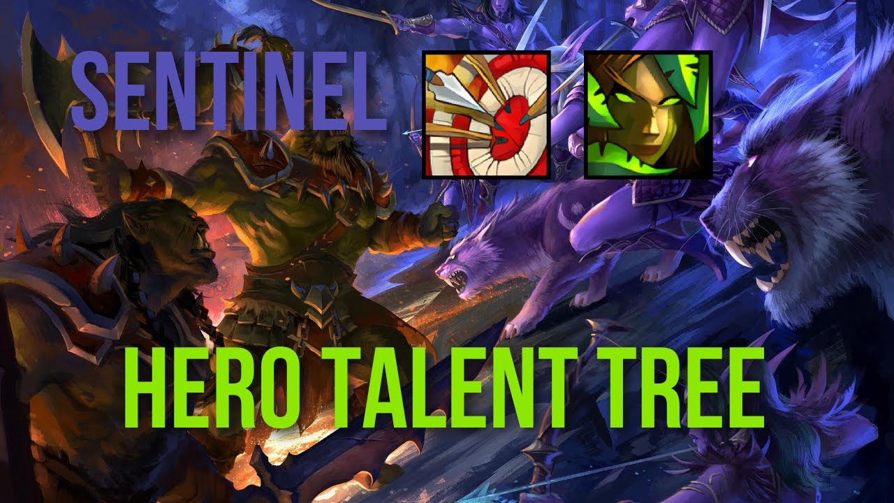 WILD SPIRITS IS BACK? | SENTINEL Hunter Hero Talent Tree | Marksmanship ...