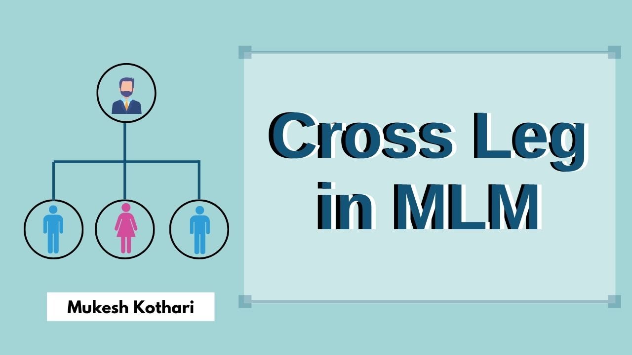 Explanation of CROSS LEG in MLM #RCM #MLM #DirectSelling #MukeshKothari ...