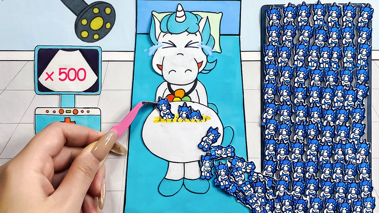 🐾paper diy🐾 Pregnancy Process Poppy Playtime Chapter 3 🤰 Rescue ...