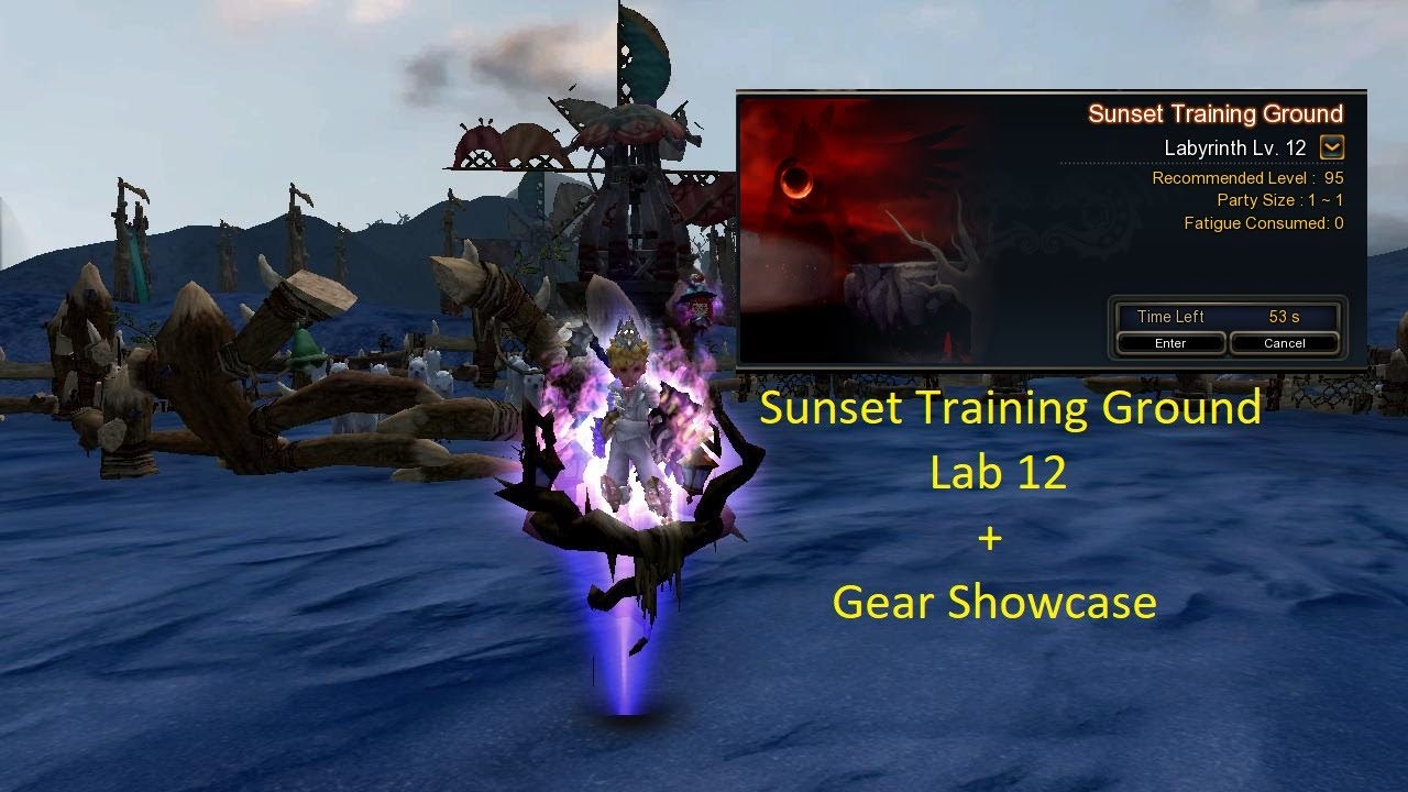 Sunset Training Ground Lab 12 (Destro POV) +Skill Rotation + Gear show ...