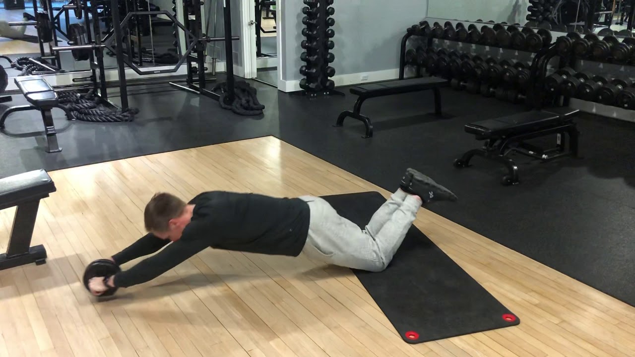 Ab Wheel Roll Out - YouTube