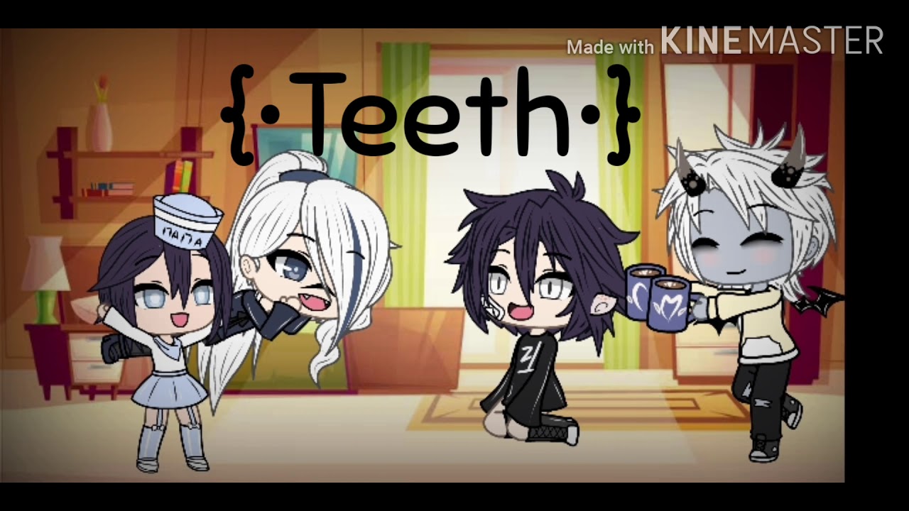 Meme||Teeth||Gacha Life||•°• - YouTube