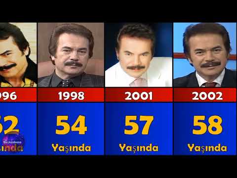 Serbest Türk Müzik Sanatçısı Orhan Gencebay (1944) Yıllara Göre Değişimi  #orhangencebay 