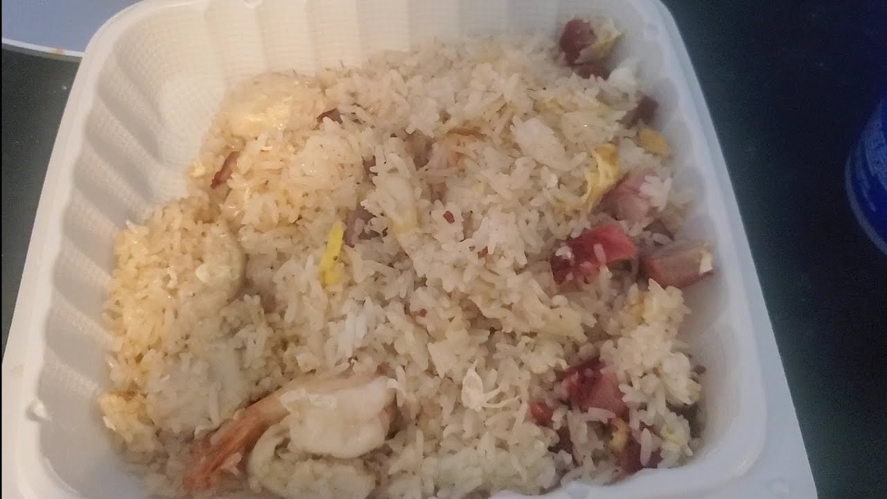 Vietnamese Combination Fried Rice Mukbang - YouTube