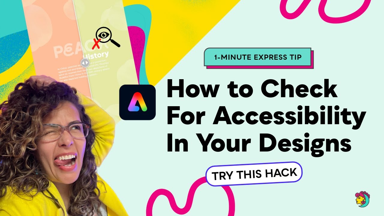 Hack: How to Easily Check For Accessibility In Your Designs - YouTube