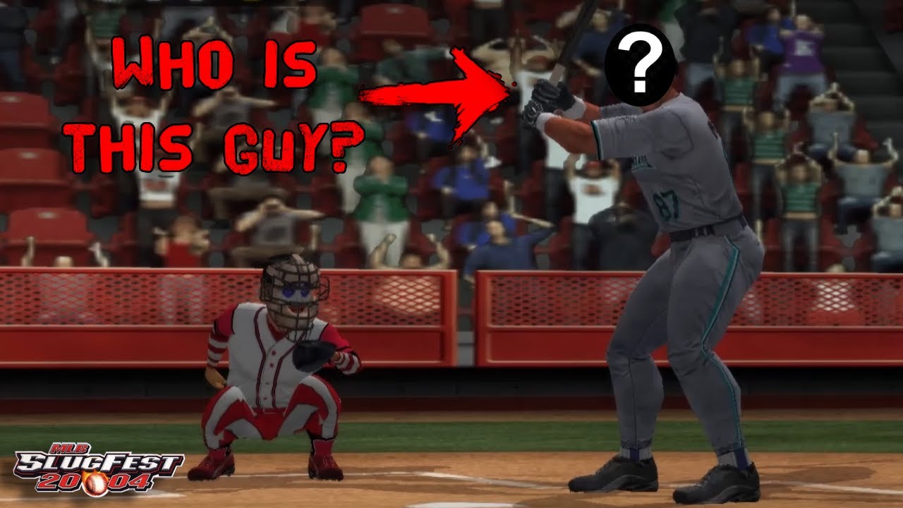 Fighting a mystery man? | MLB Slugfest 2004 - YouTube
