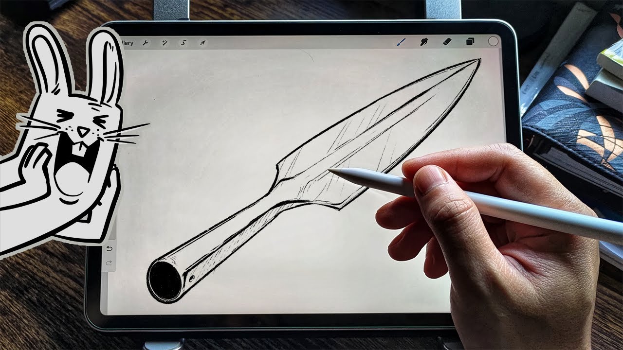How to draw spearhead 🗡️ - YouTube