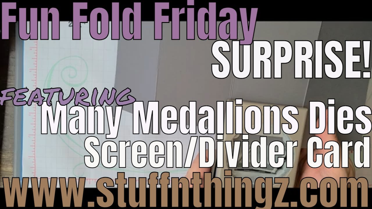 SURPRISE! - Spontaneous Fun Fold Friday Featuring Many Mates! Screened ...
