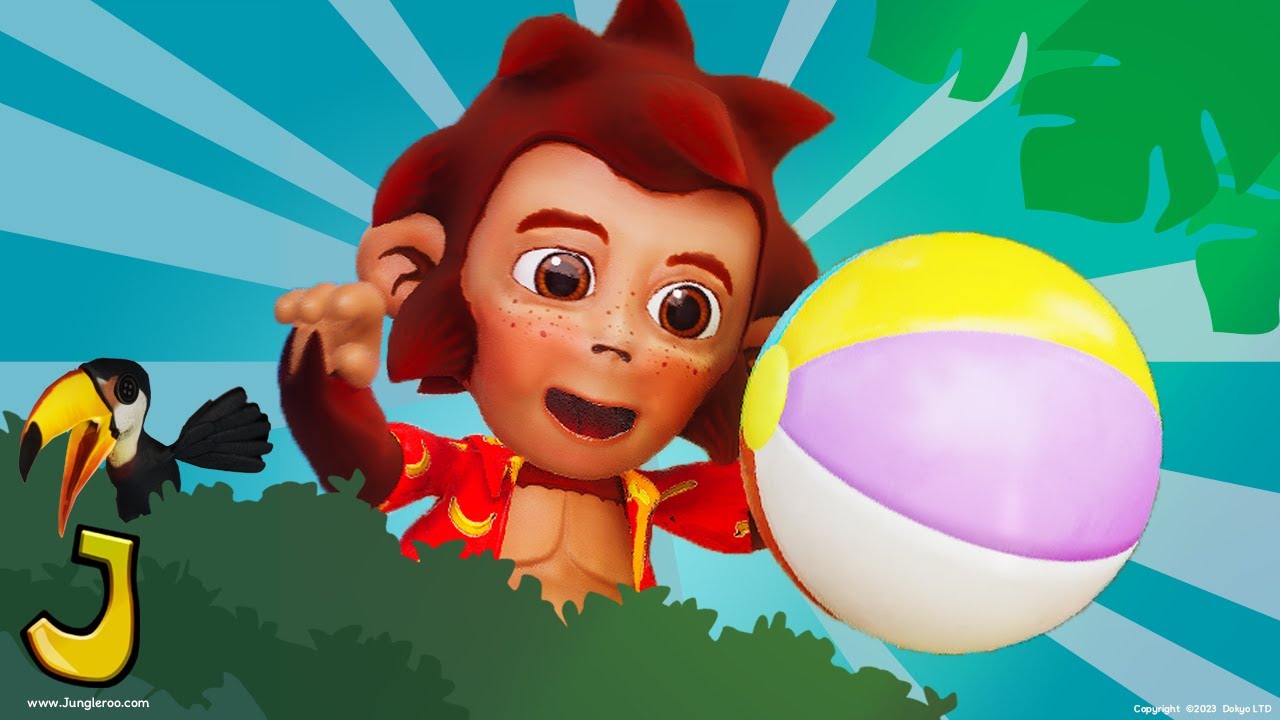 Roo, The Beach Ball And The Bird! | Jungleroo | Episode 1 - YouTube