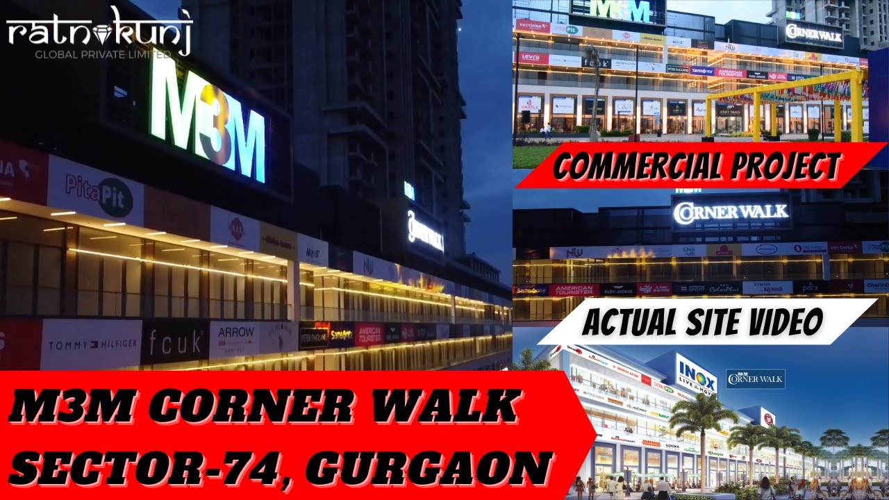 M3M Corner Walk |☎️8130084691 For Commercial Shops/Offices Spaces ...