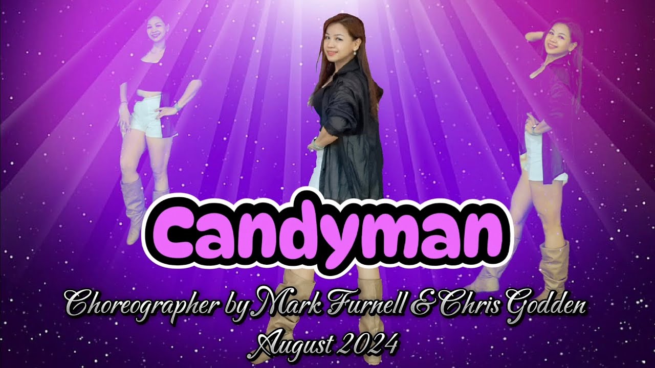 Candyman Line Dance || Choreographer by Mark Furnell & Chris Godden ...