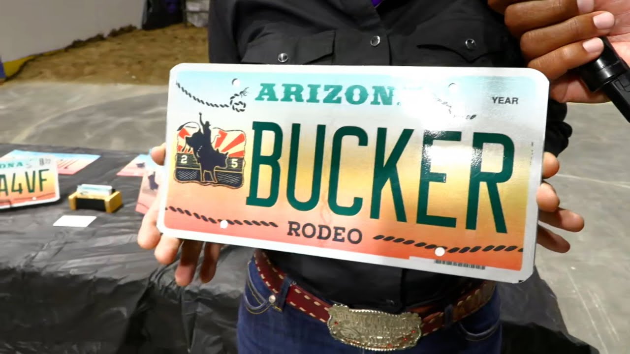 Make a Donation and Get a Special License Plate at Mile High PBR - YouTube