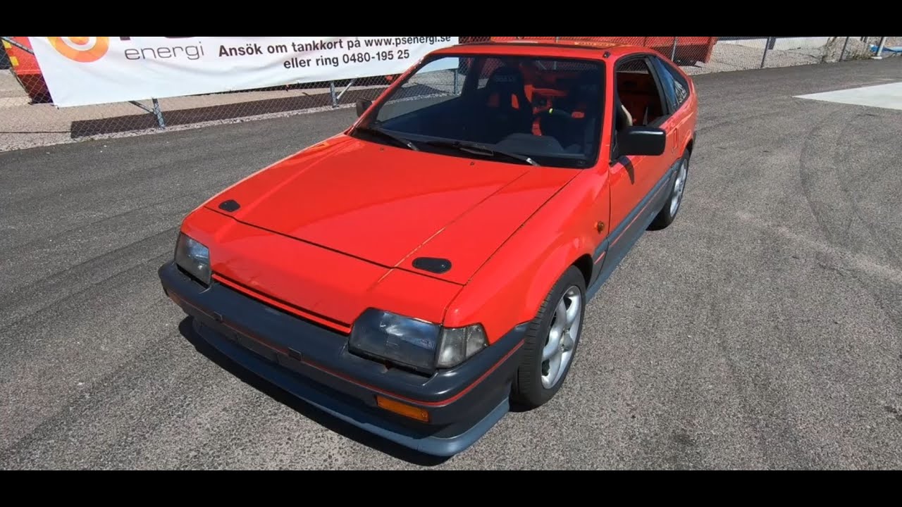 Honda CRX Gen 1 Sleeper! K-series frank swap in a CRX -84 - YouTube