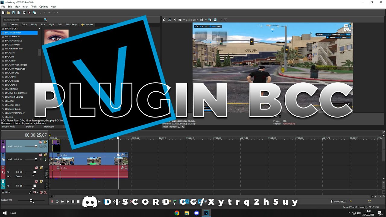 COMO BAIXAR PLUGIN BCC PARA SONY VEGAS - YouTube