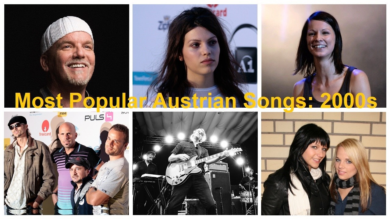 Most Popular Austrian Songs from 2000 to 2009 - YouTube