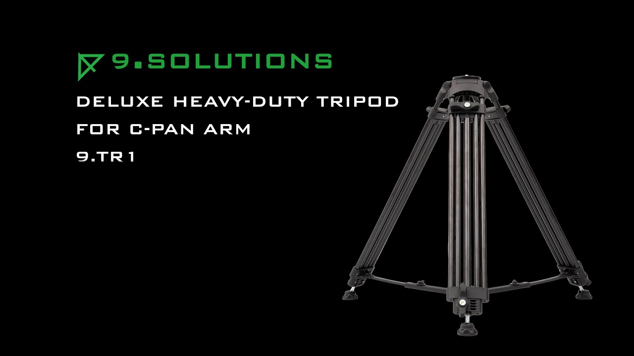 DELUXE HEAVY-DUTY TRIPOD for C-Pan Arm - YouTube