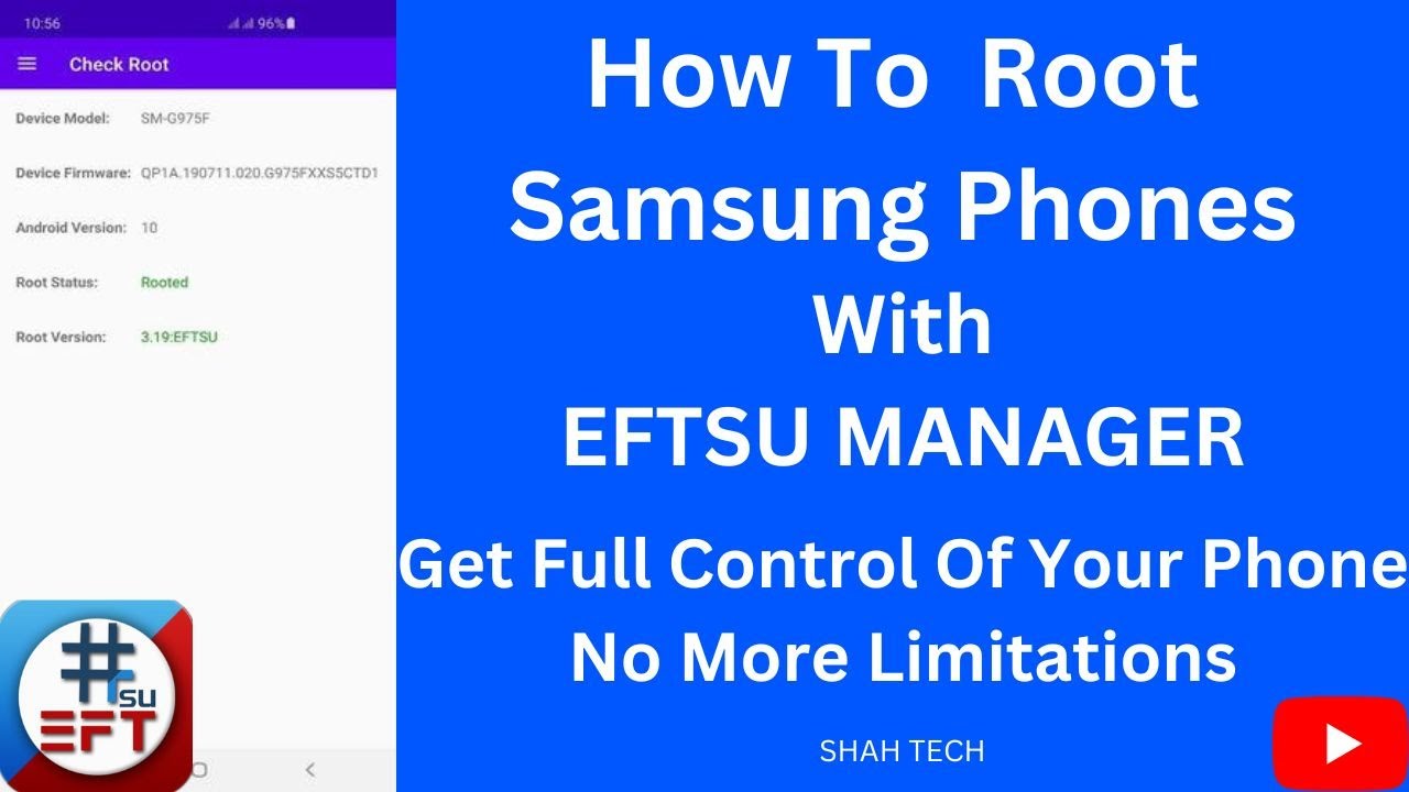 How To Root Samsung Phones With EFTSU Manager | Samung J5 Pro (J530F ...