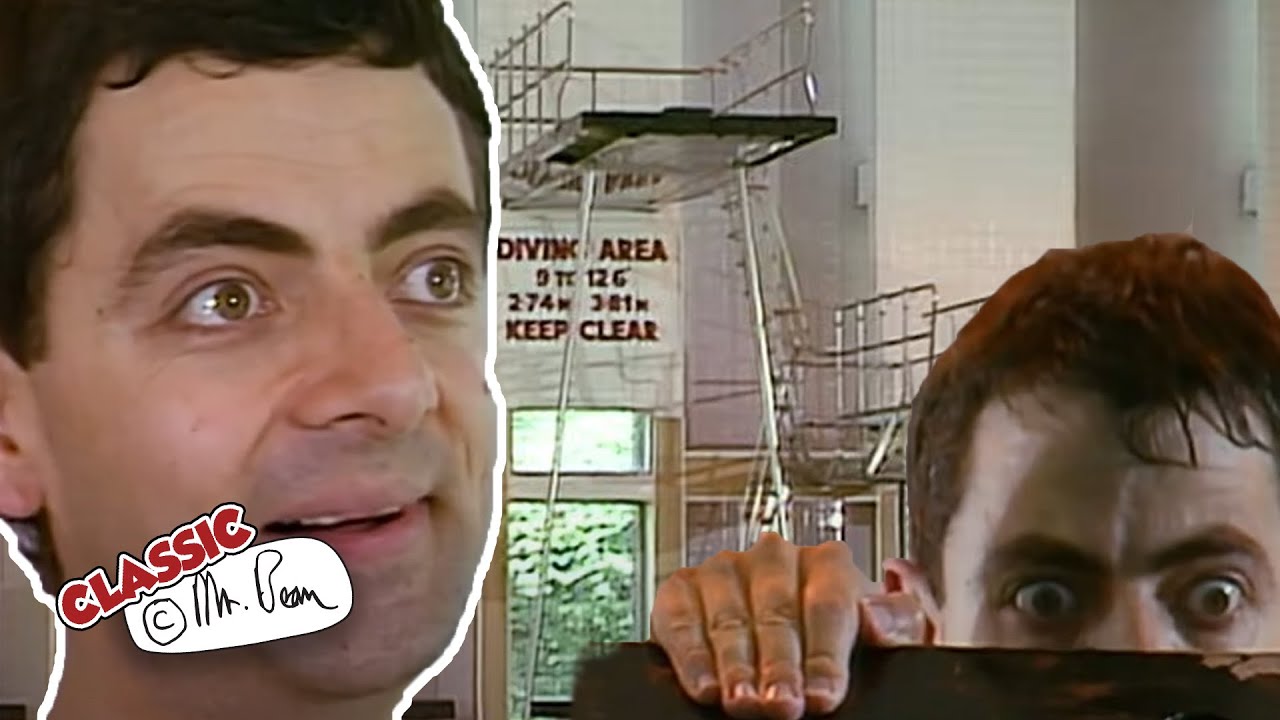 Mr Bean Takes the Plunge | Mr Bean Funny Clips | Classic Mr Bean - YouTube