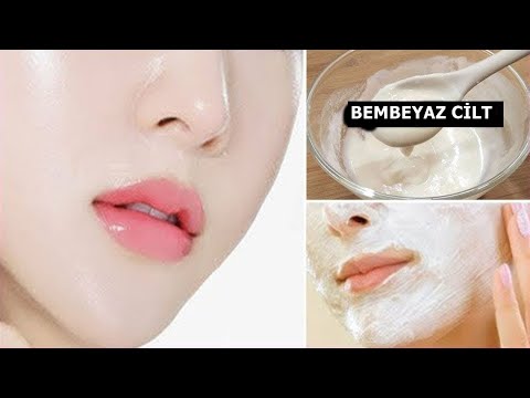 SADECE 15 DAKİKADA  CİLT BEYAZLATMA-UYGULAMALI TARİF