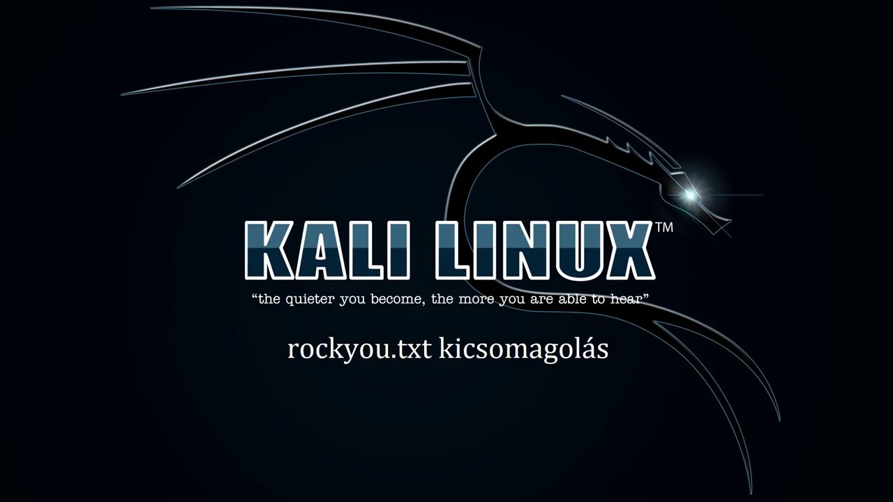 Kali Linux Rockyou txt Kicsomagol s HUN 2 YouTube kali-linux-rockyou-txt-kicsomagol-s-hun-2-youtube