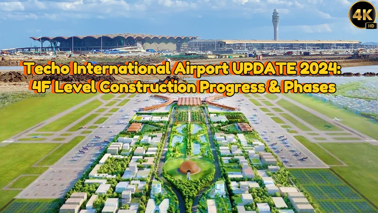 Techo International Airport UPDATE 2024: 4F Level Construction Progress & Phases - YouTube