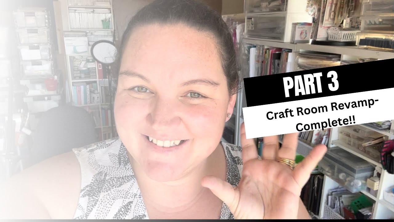 Part 3- Craft Room Revamp- *Its Finished!!* - YouTube