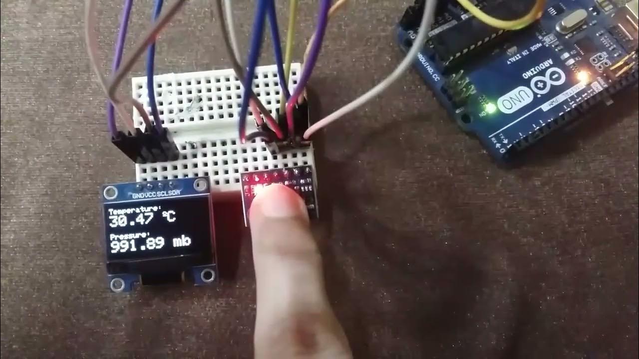 (Demo) Interface MS5611 Barometric Pressure Sensor with Arduino - YouTube