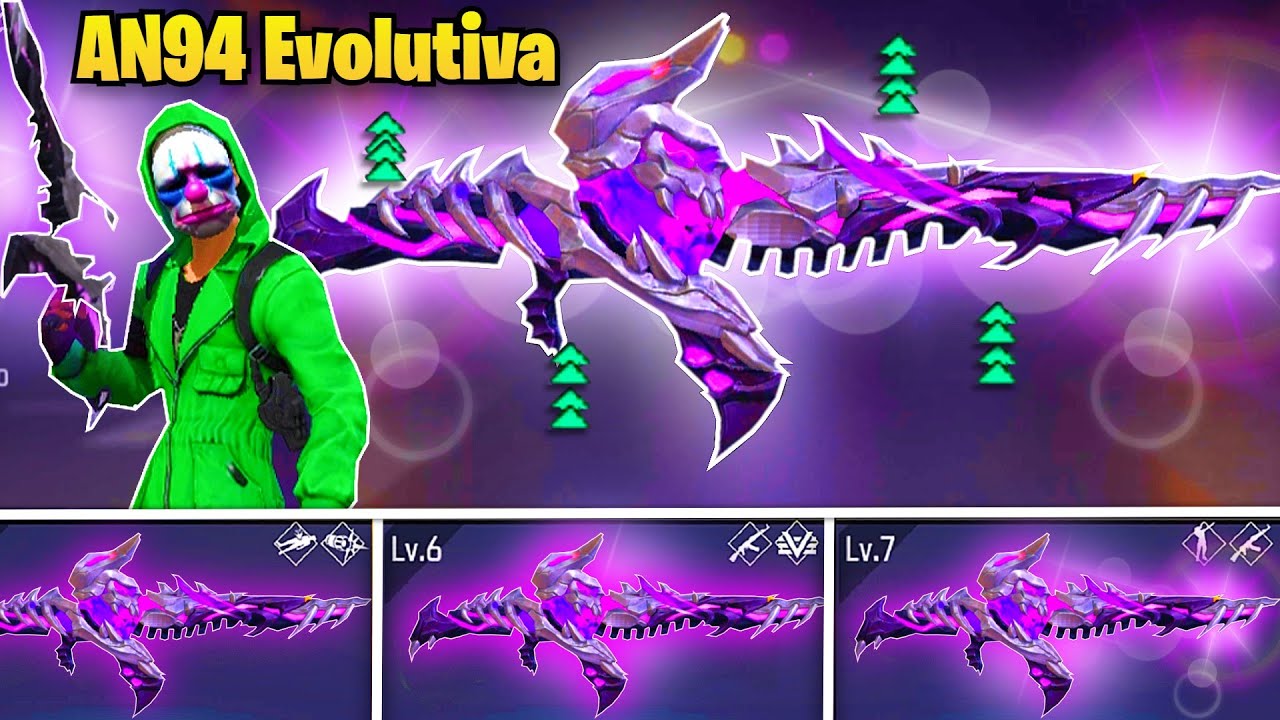 CONSIGO LA AN94 EVOLUTIVA Y NO PUEDO CREER COMO REVIENTA😱 Free Fire - YouTube