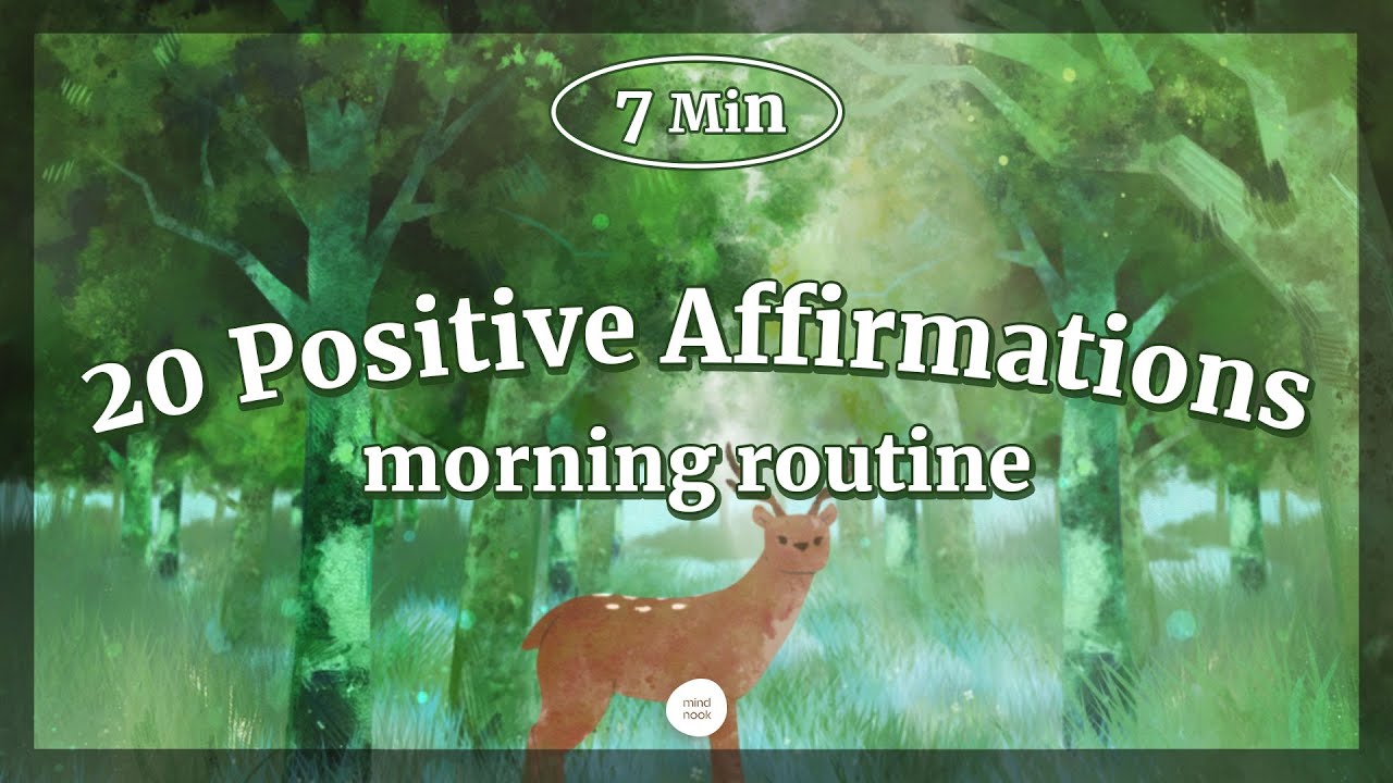 [7 min] Life Changing Daily Morning Affirmations | Miracle of Self ...