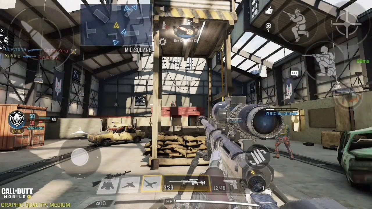 QUICK SCOPE JOURNEY #1| Practice scope+shoot | much better than ADS ...