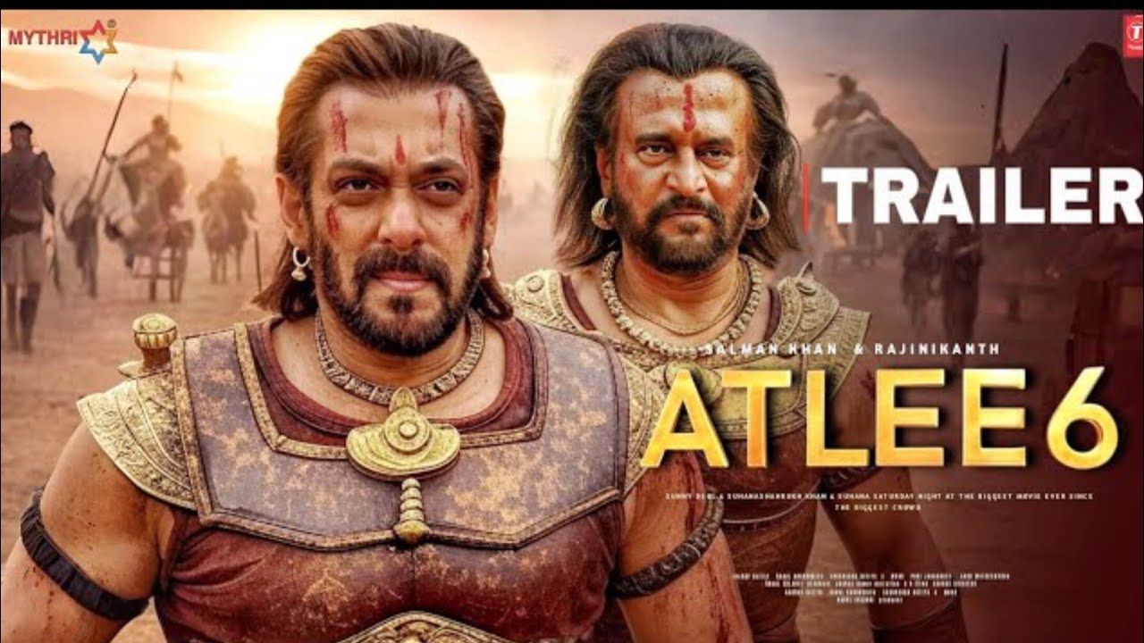 Atlee 6 - Official Trailer | Salman Khan | Rajinikanth | Trisha ...