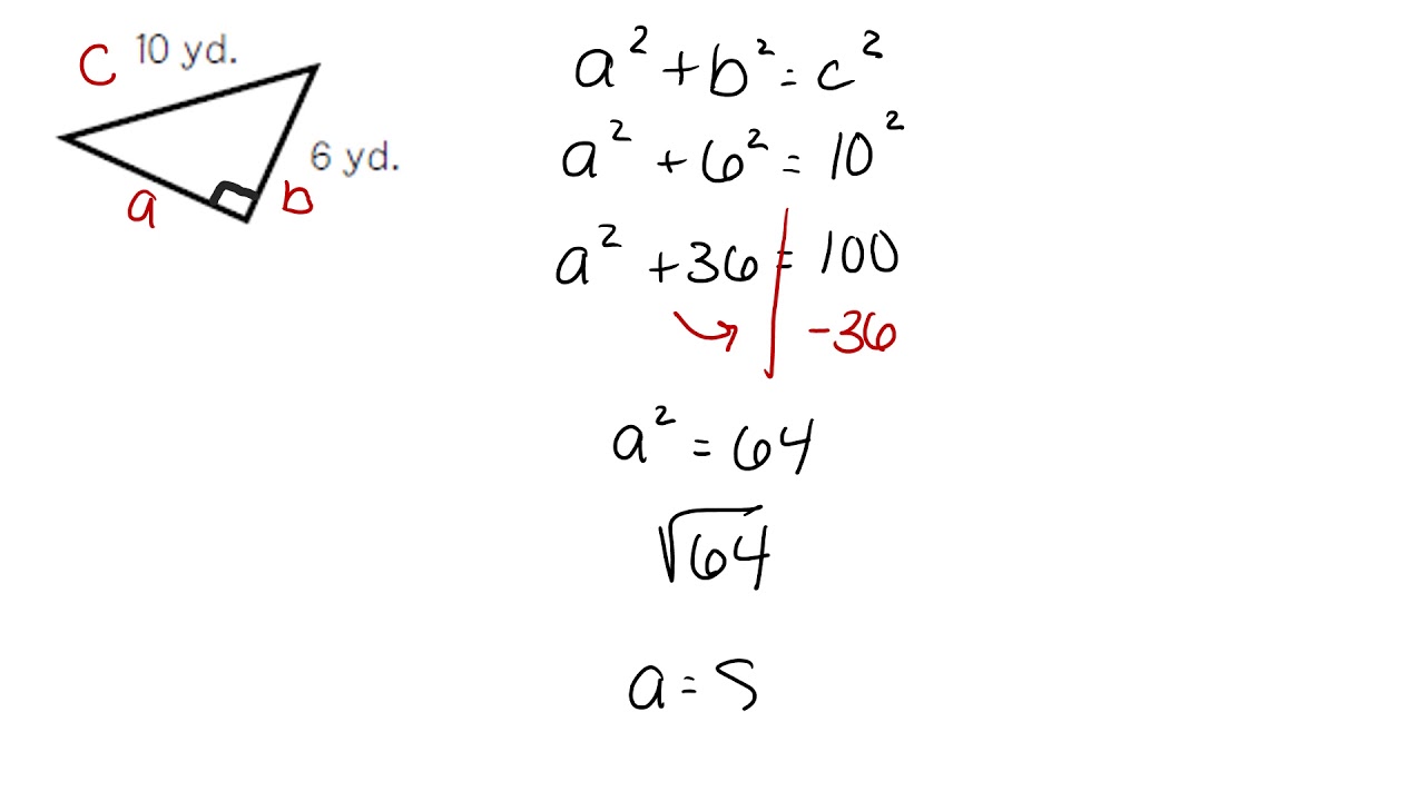 Pythagorean Theorem Instructional Video - YouTube