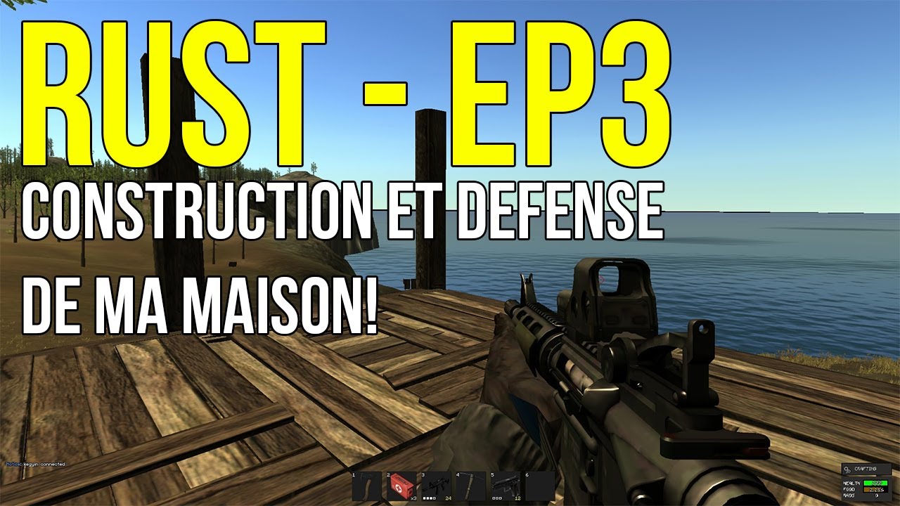 Rust : Construction et défense de ma maison! - YouTube