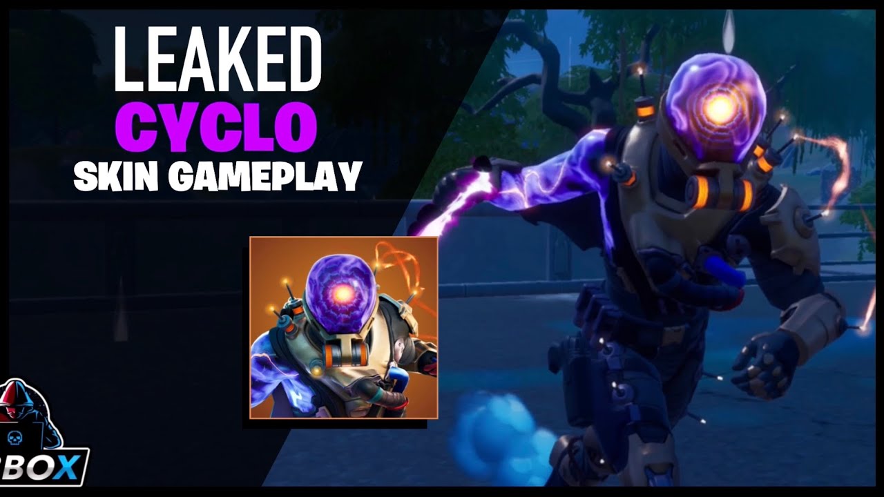 LEAKED “CYCLO” SKIN GAMEPLAY!!! - Fortnite Battle Royale - YouTube