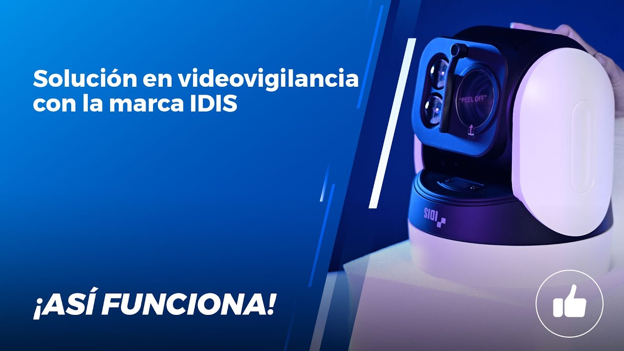 IDIS - Maximiza tu seguridad con nuestras cámaras PTZ - YouTube