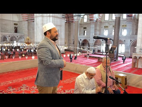 Sultanahmet Camii Müezzini Nafiz DUMAN Süleymaniye camiin de Kamet #kamet