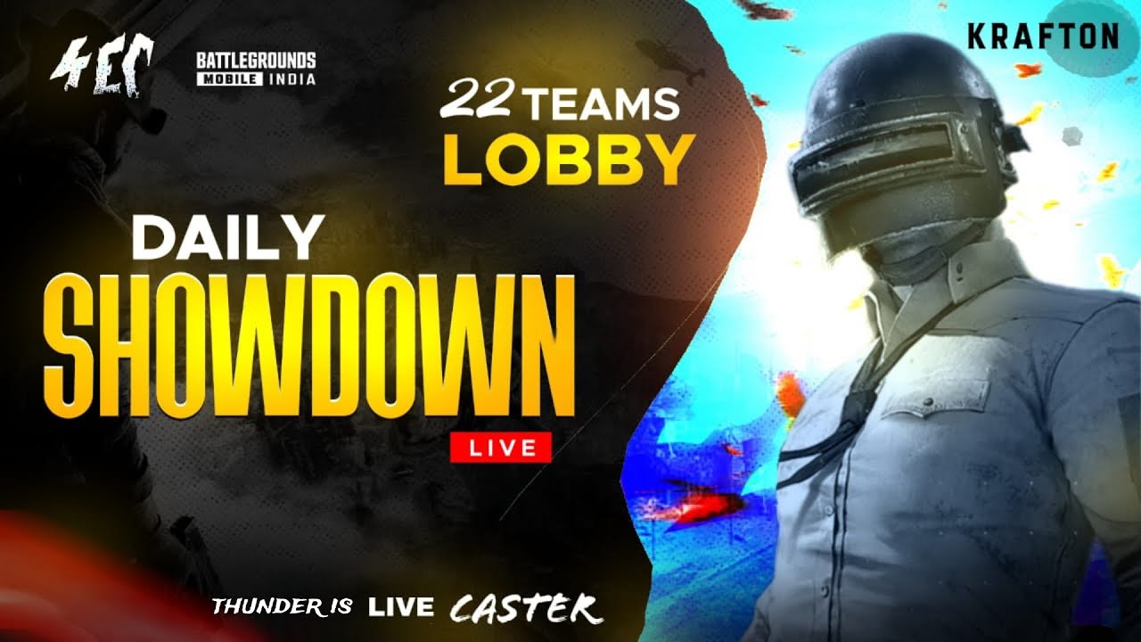 4EC PAID SHOWDOWN IS LIVE | #bgmi - YouTube